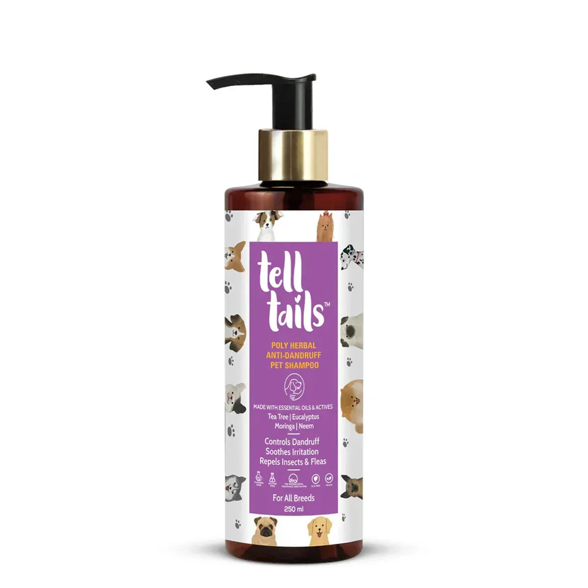 Tell Tails Anti-Dandruff Pet Shampoo - 250ml | Zigly